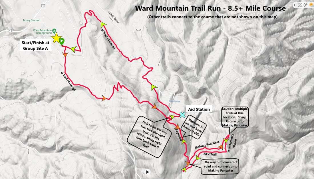 Ward Mountain Scramble Trail Run